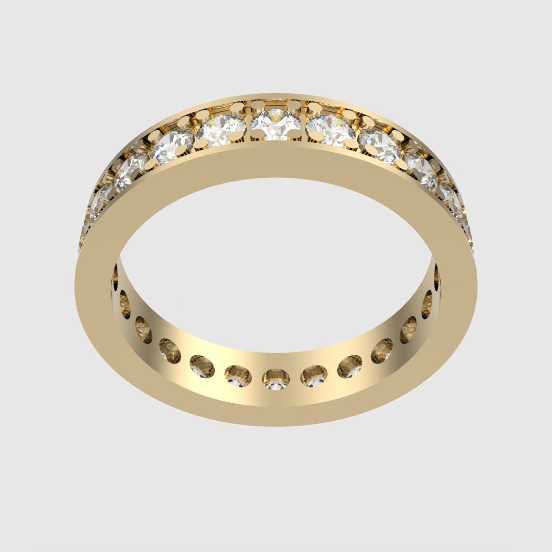 3D Radiant Circular Eternity Band JDBCo - TurboSquid 2346454