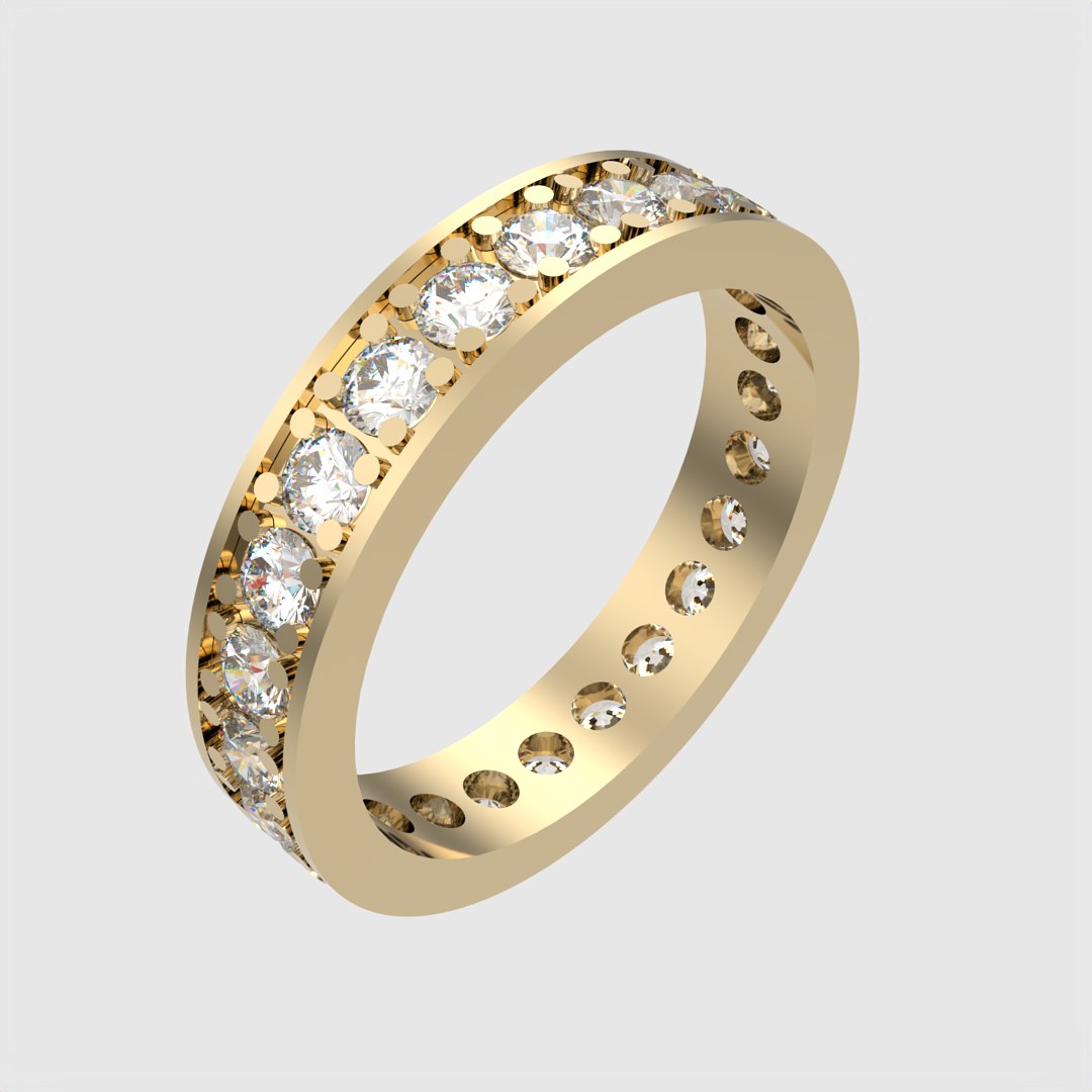 3D Radiant Circular Eternity Band JDBCo - TurboSquid 2346454