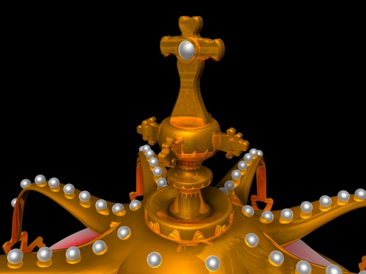 Medieval Crown 3d Model