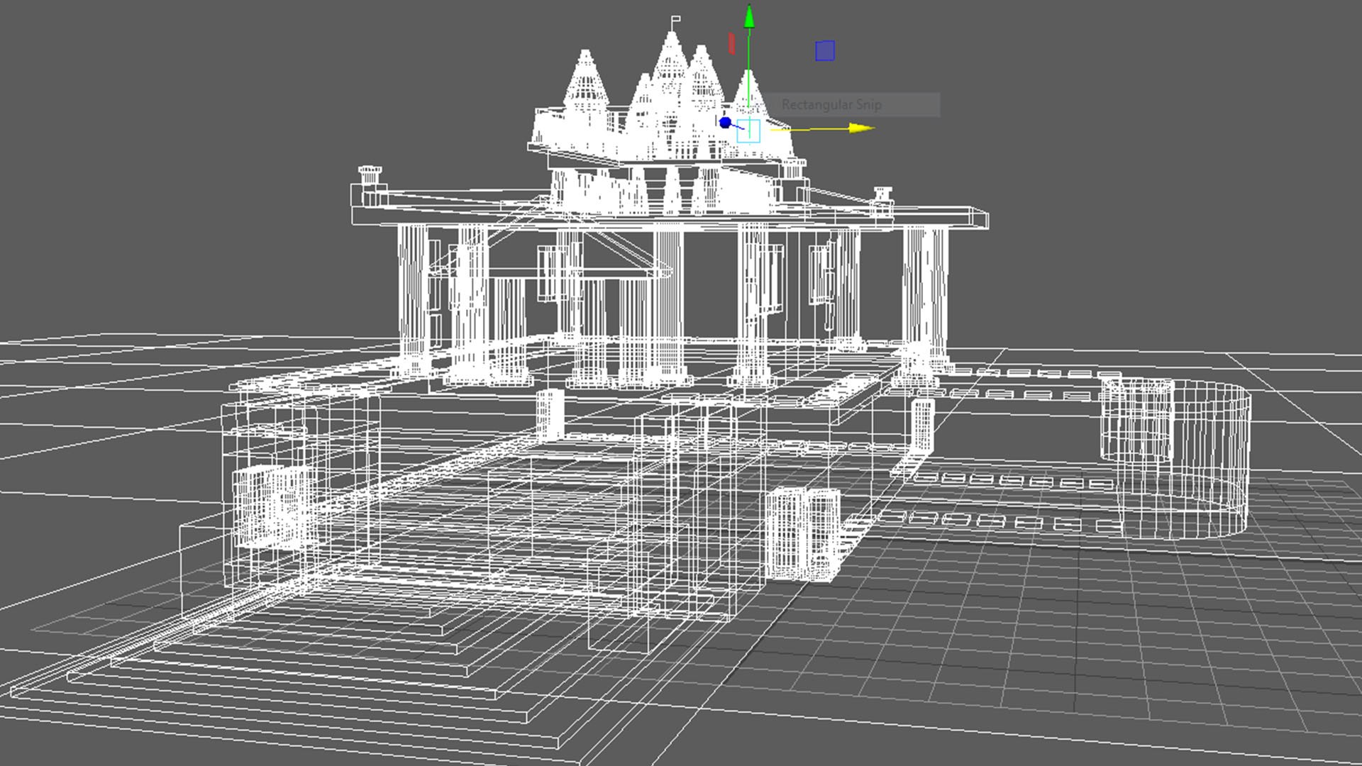3D TEMPLE MODEL 3D Model - TurboSquid 1779224