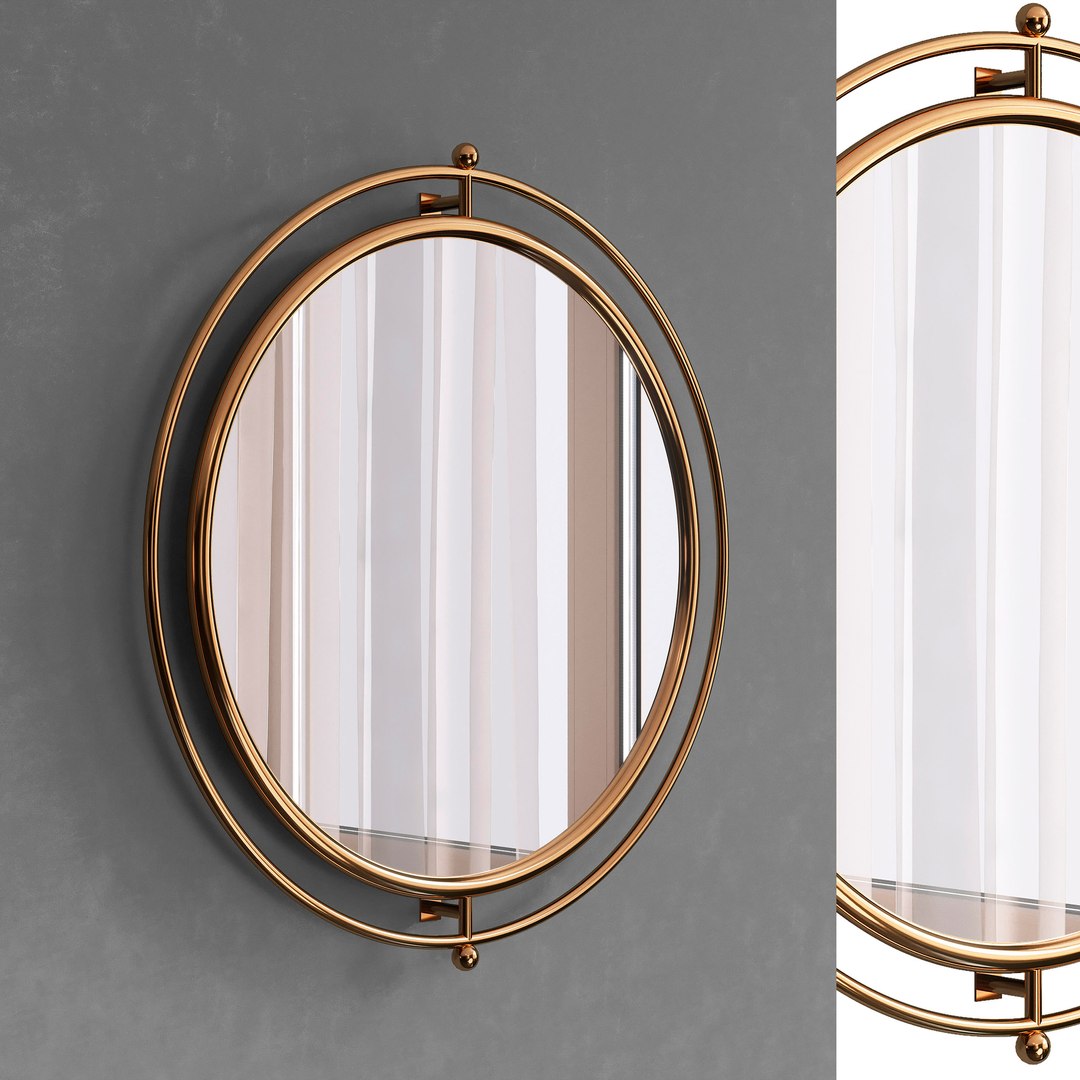 Mirrors Set 158 3D Model - TurboSquid 1822703