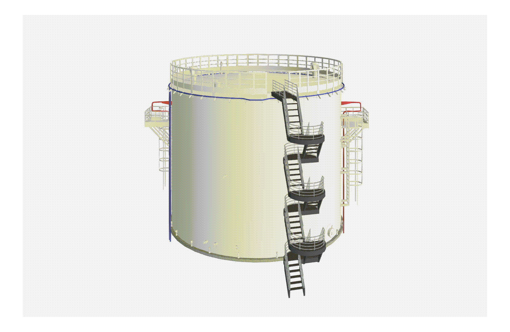 3D Storage oil tank - TurboSquid 2158906