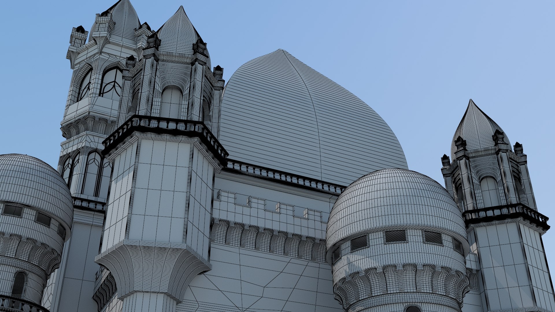 3D Palace Resolution 4k - TurboSquid 1540467