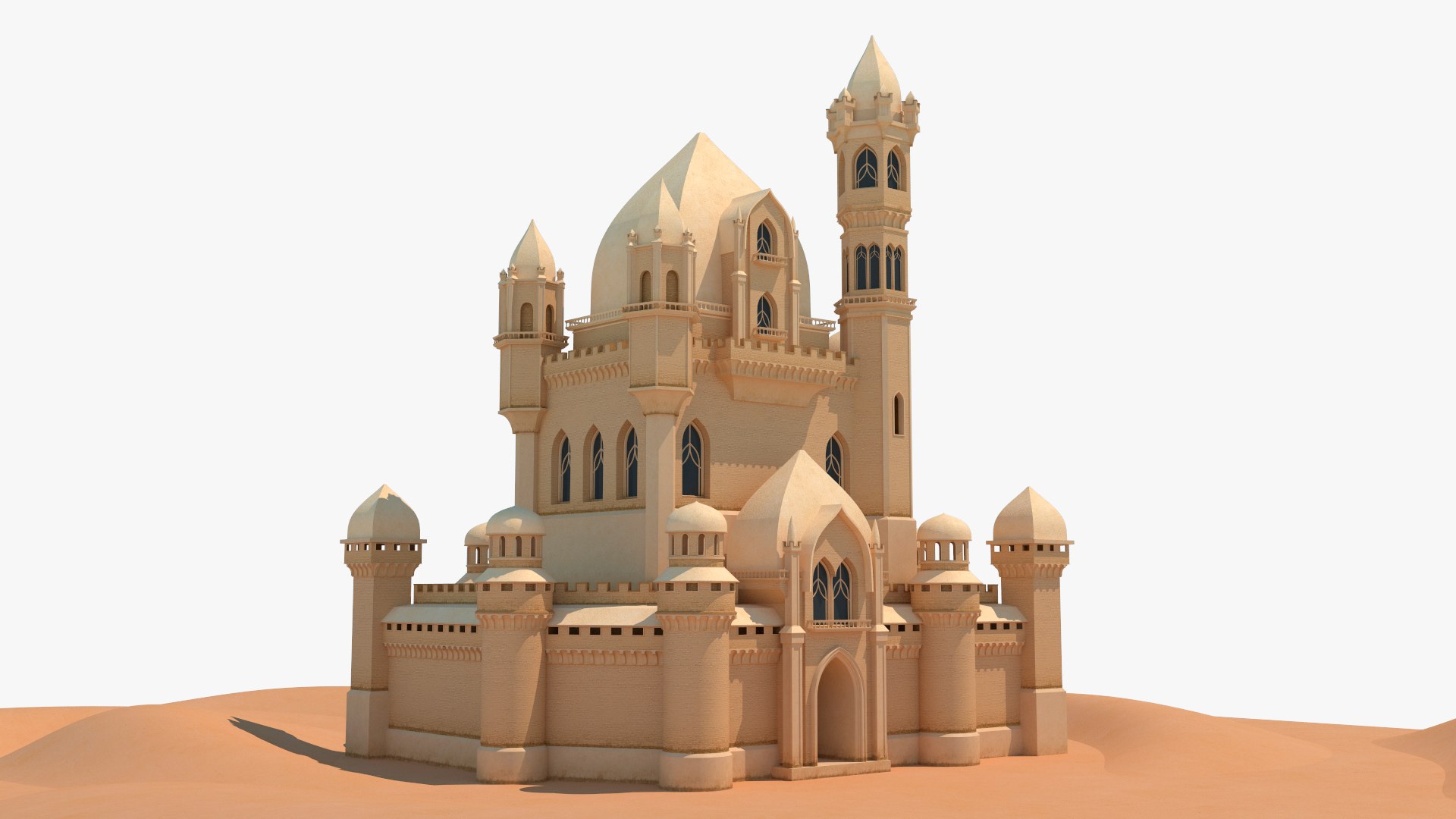 3D Palace Resolution 4k - TurboSquid 1540467