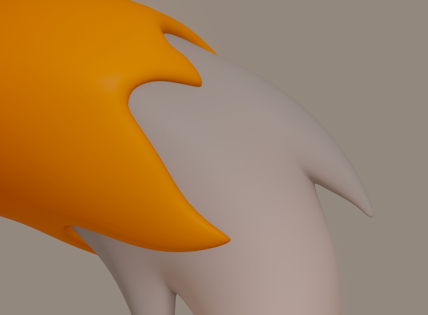 3D Fox Tail Model - TurboSquid 2058318