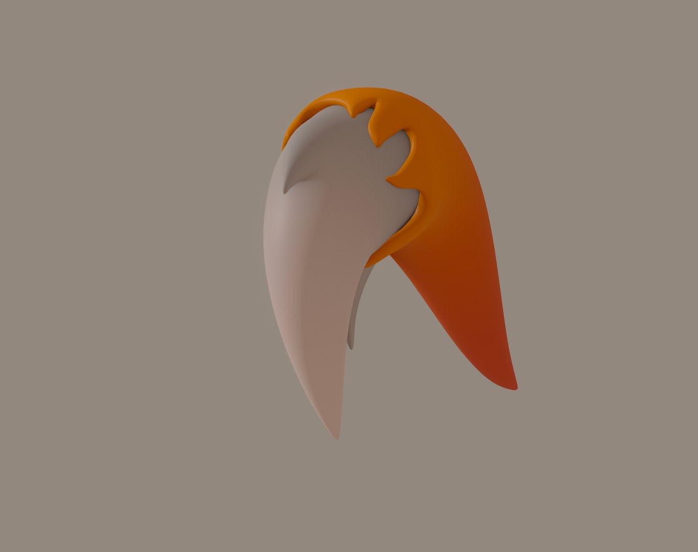 3D Fox Tail Model - TurboSquid 2058318