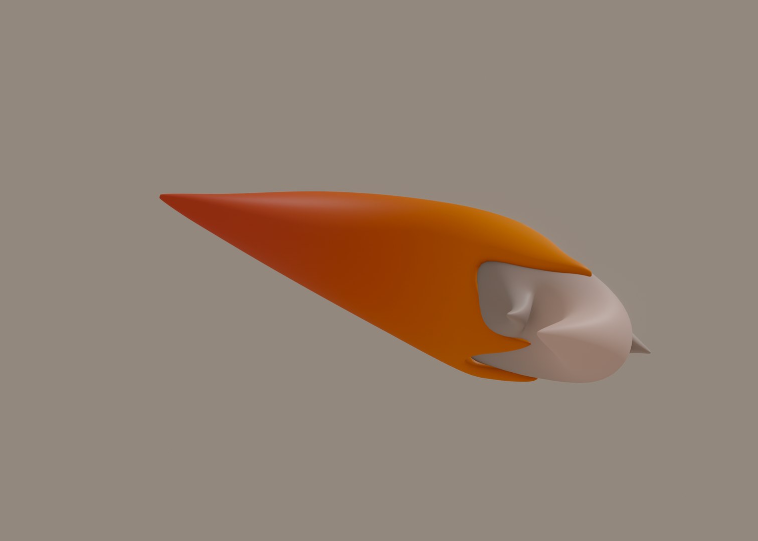 3D Fox Tail Model - TurboSquid 2058318