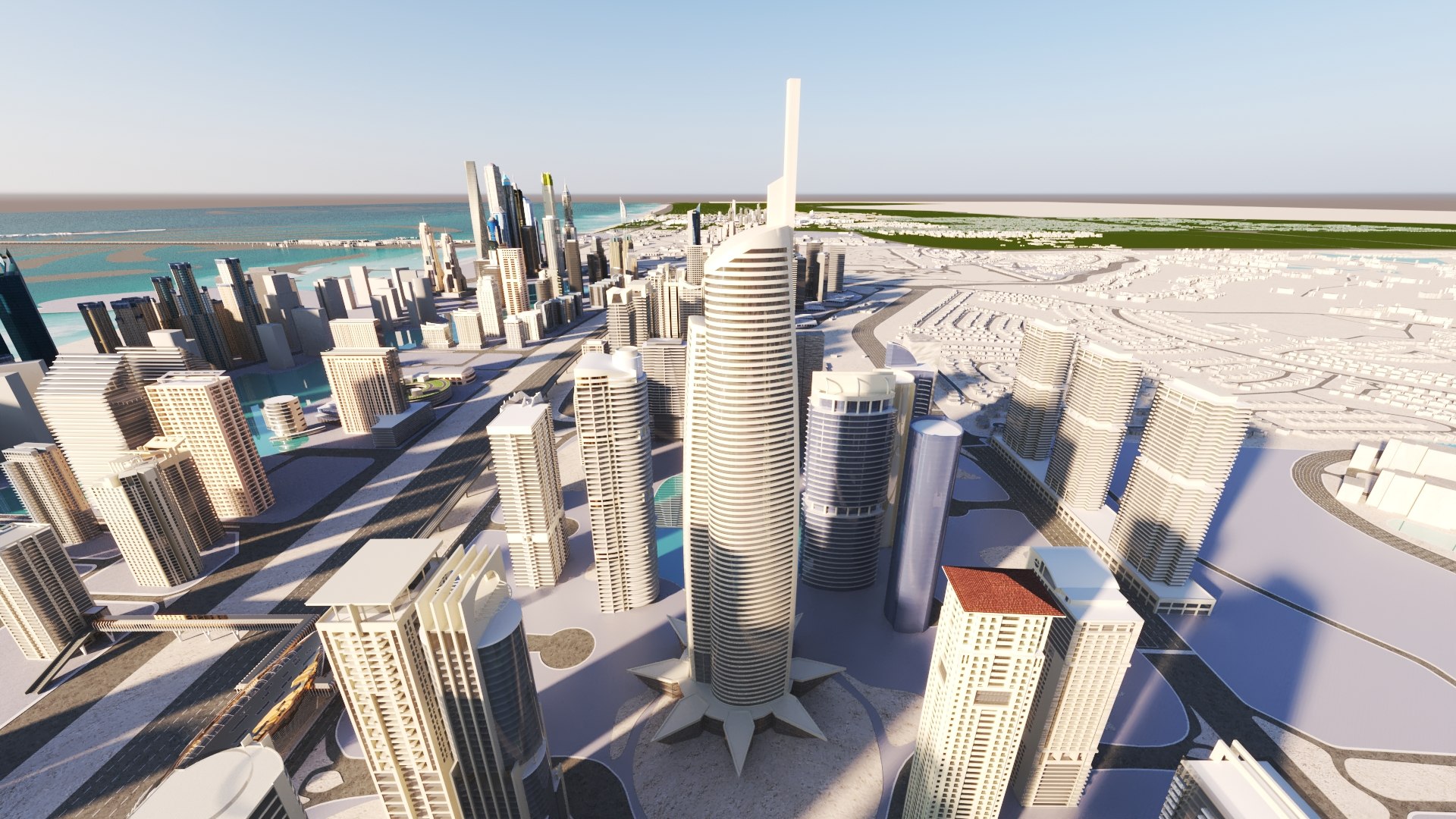Dubai V4 3D Model - TurboSquid 2035720