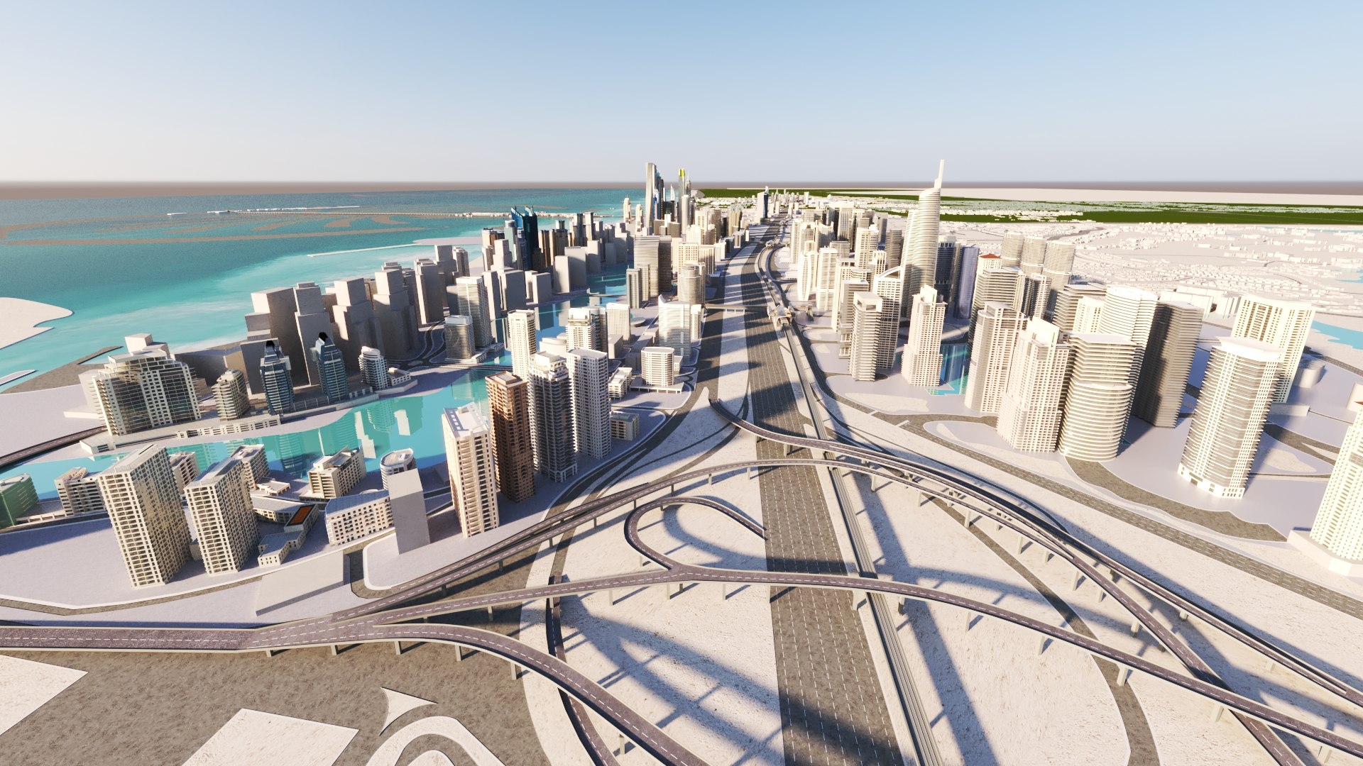Dubai V4 3D Model - TurboSquid 2035720