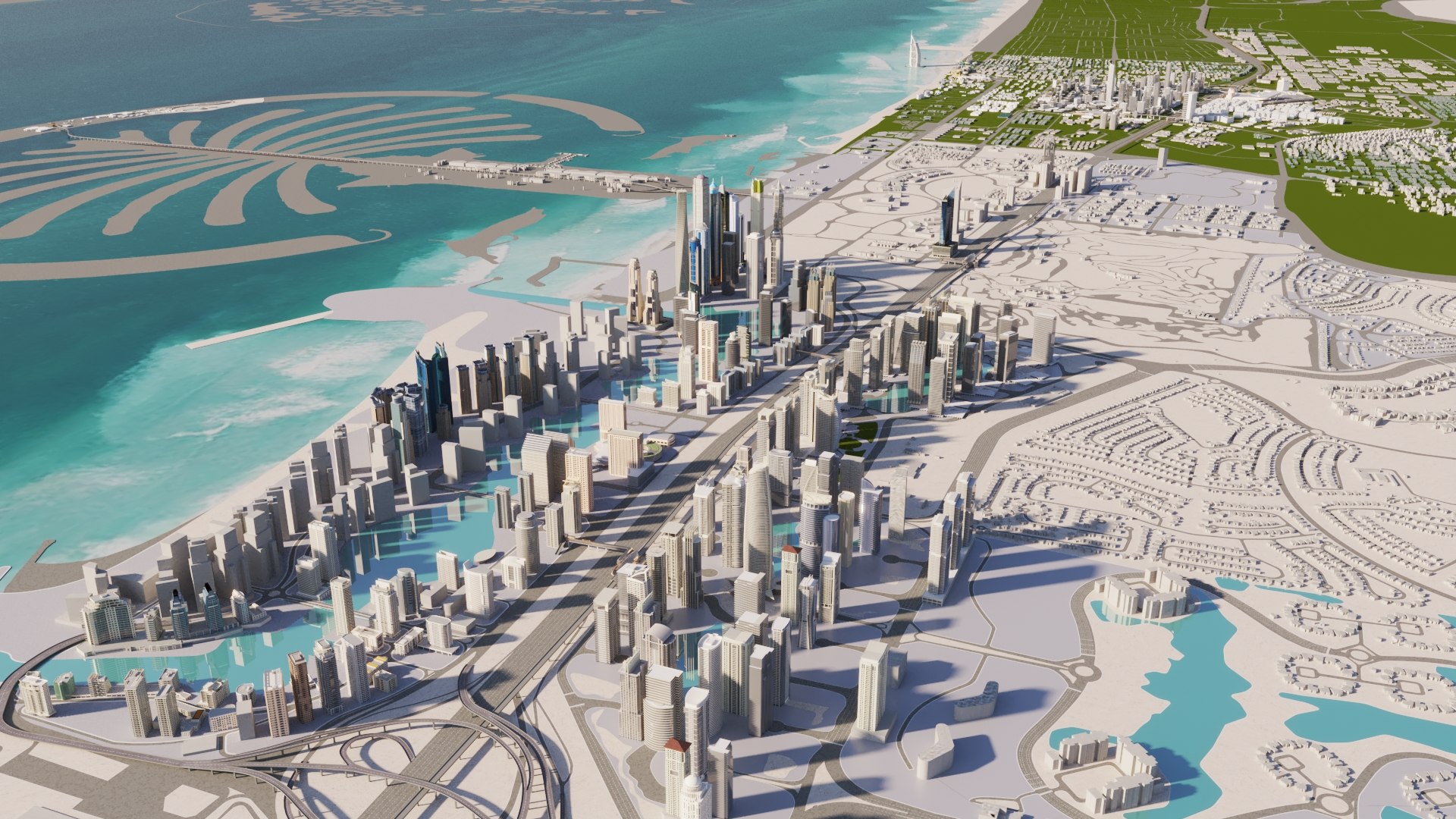Dubai V4 3D Model - TurboSquid 2035720