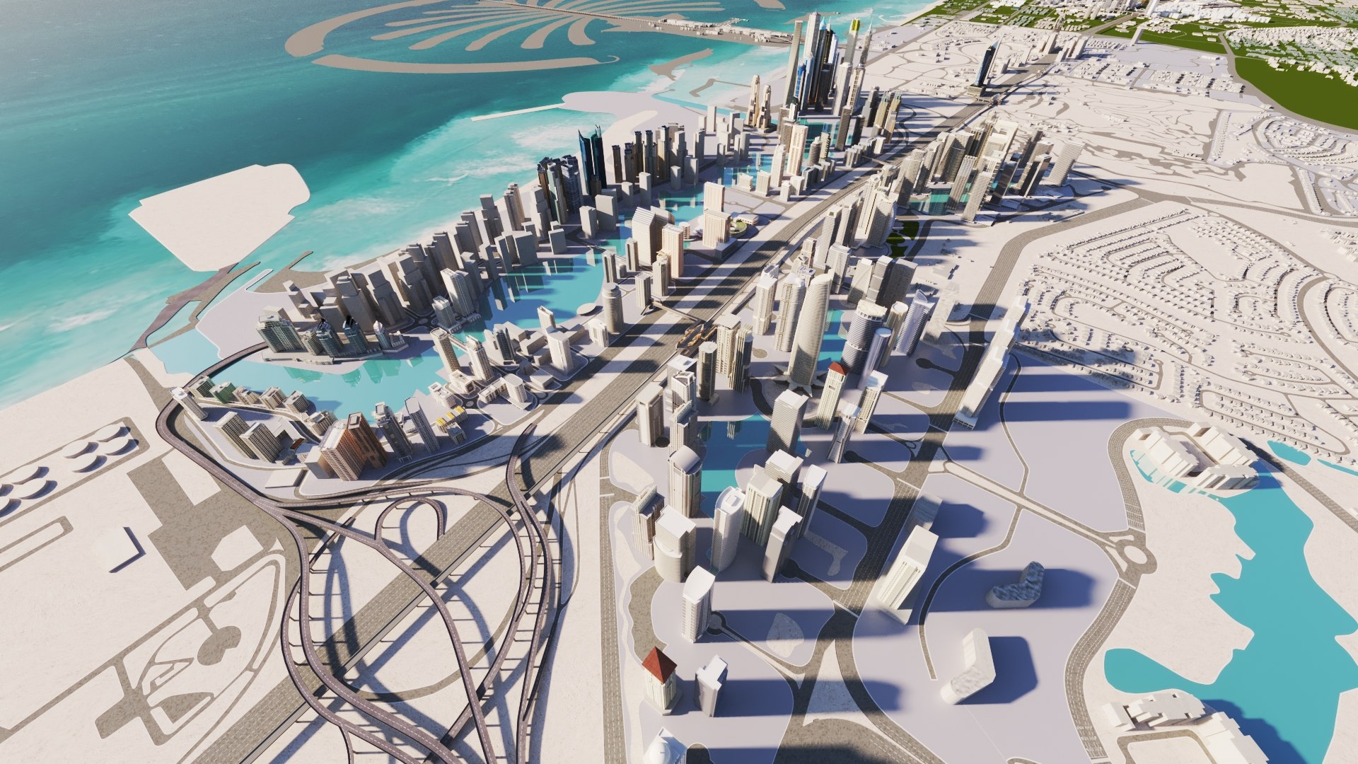 Dubai V4 3D Model - TurboSquid 2035720