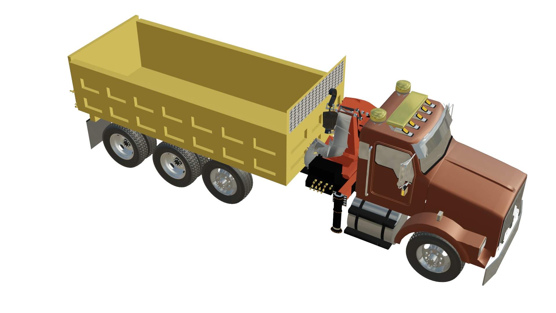 Boom Truck 3D Model - TurboSquid 1857920