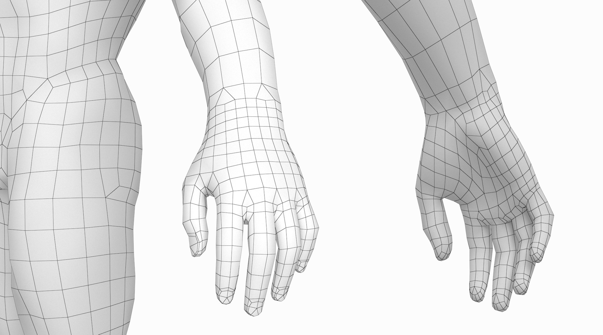 Bodybuilder Male Base Mesh In A-Pose 3D Model - TurboSquid 2160686