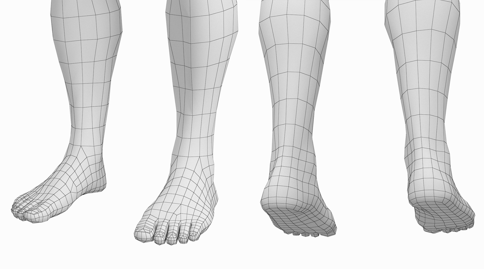 Bodybuilder Male Base Mesh In A-Pose 3D Model - TurboSquid 2160686