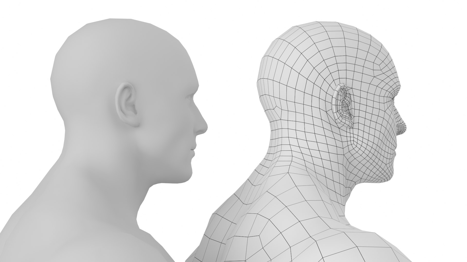 Bodybuilder Male Base Mesh In A-Pose 3D Model - TurboSquid 2160686