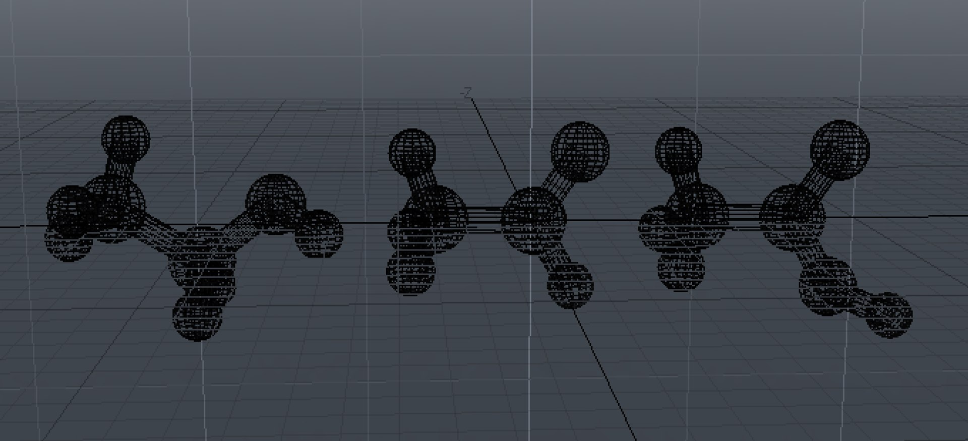 3D Alcohol Acetaldehyde Acetate Model - TurboSquid 1219798