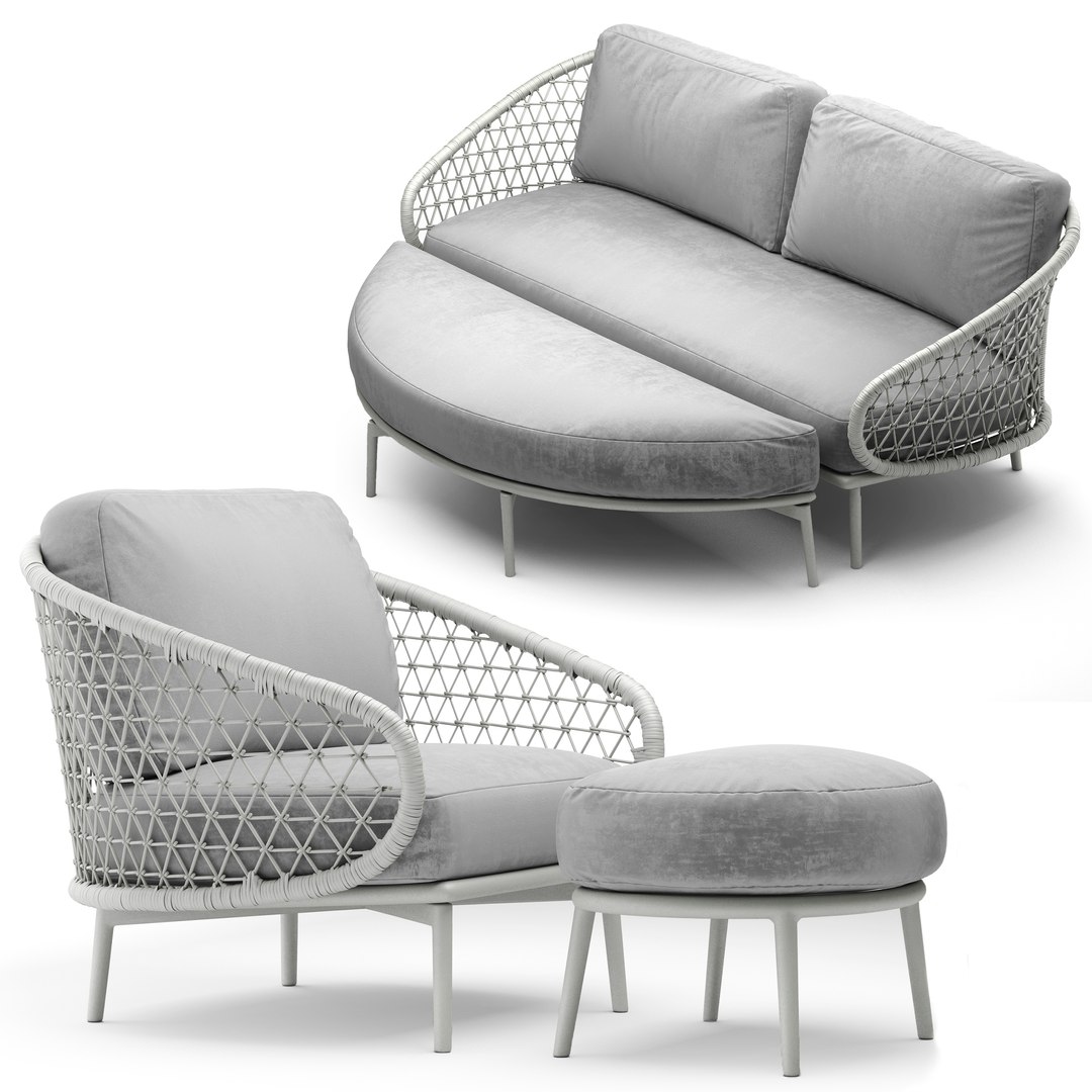 DreamSeat Cuddle Collection 3D Model - TurboSquid 2244777