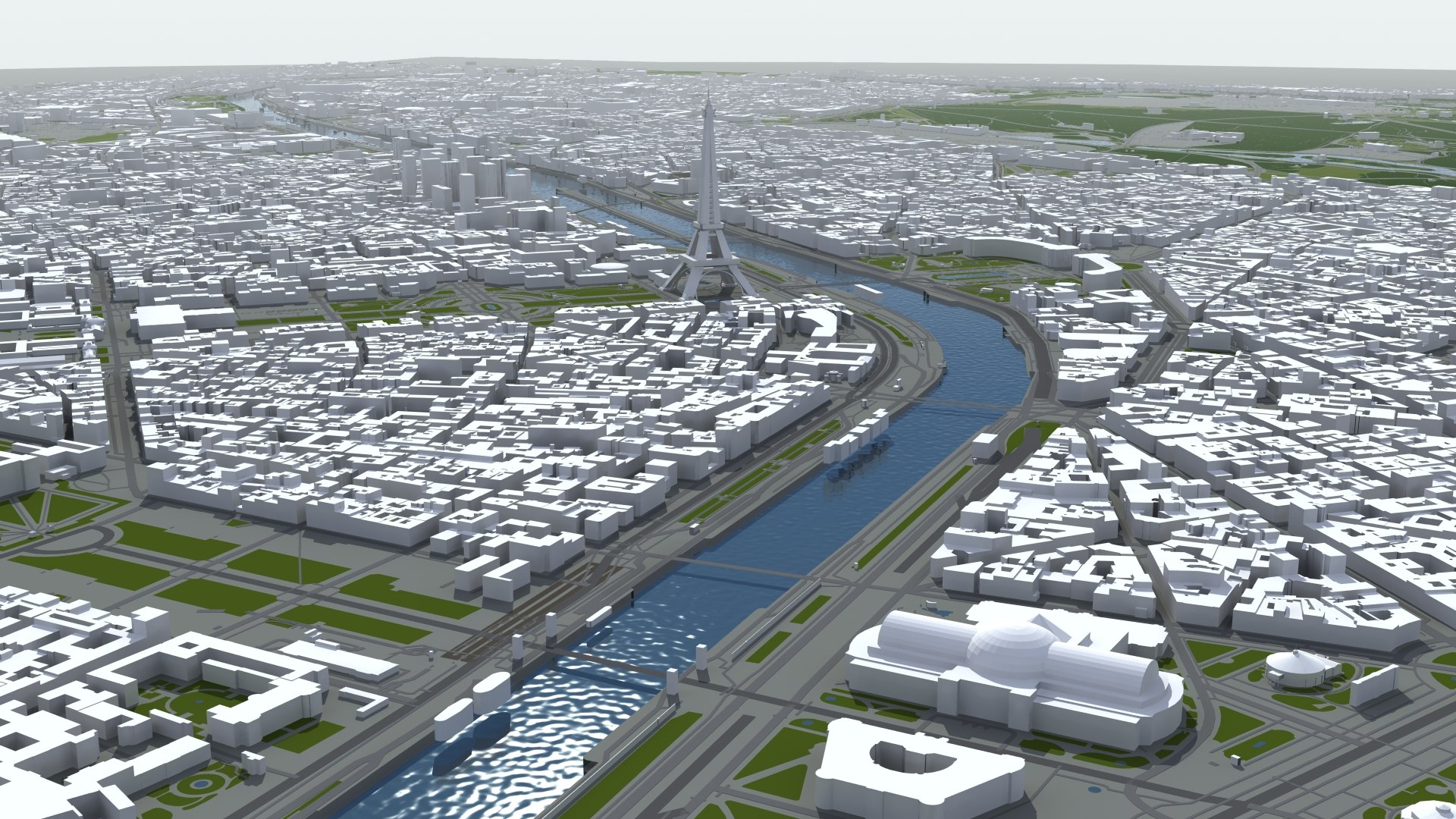 3D Paris France model - TurboSquid 1774715
