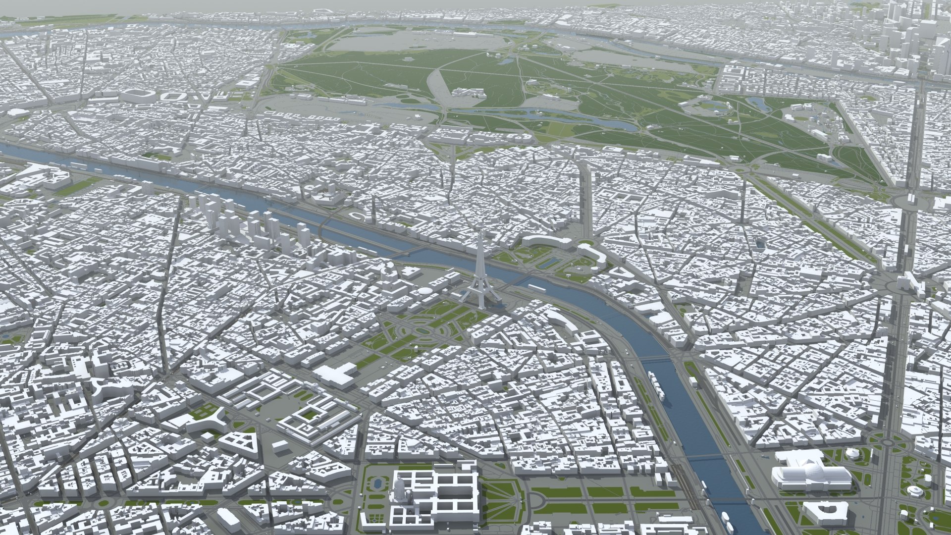3D Paris France model - TurboSquid 1774715