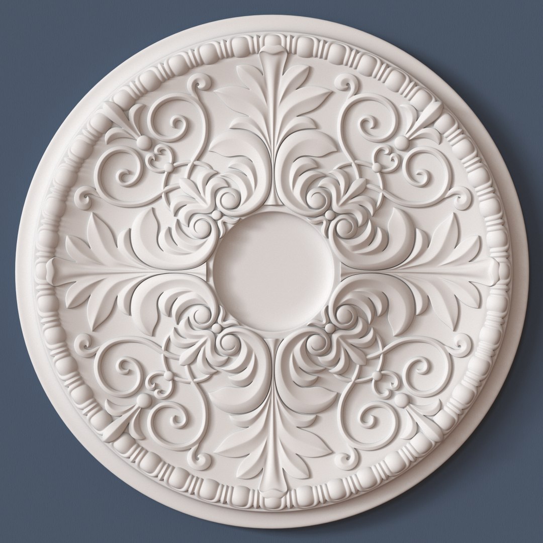 3dsmax Ceiling Medallion