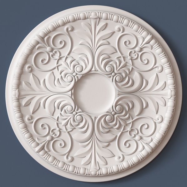 ceiling medallion 3d model