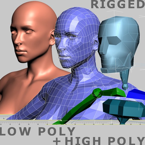 Characters Base 3D Models for Download | TurboSquid