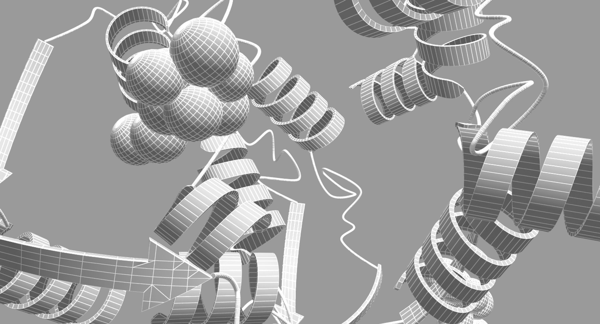 3d Animation Enzymes Model