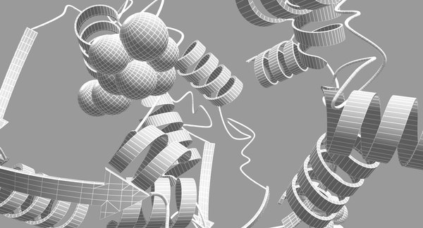 3d animation enzymes model