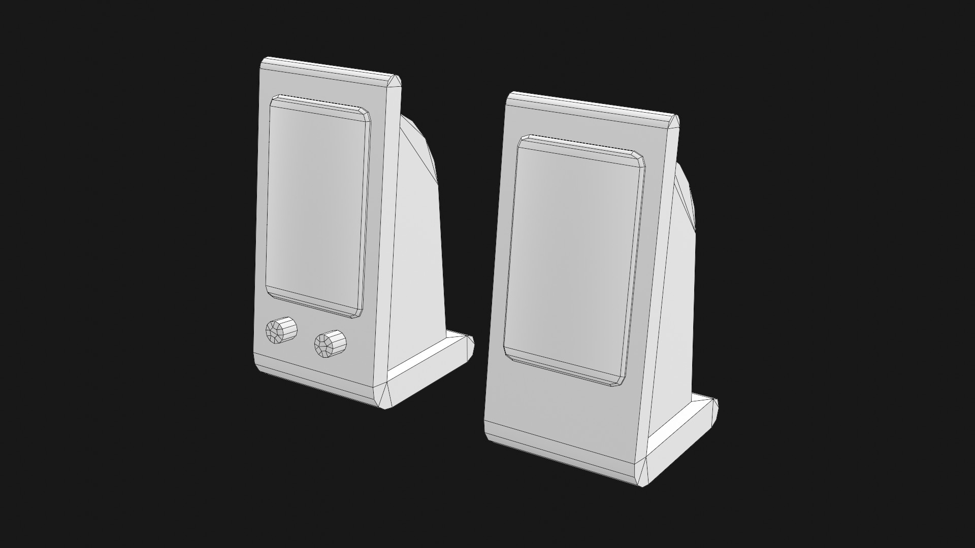 Computer Speakers 3D Model - TurboSquid 2156634