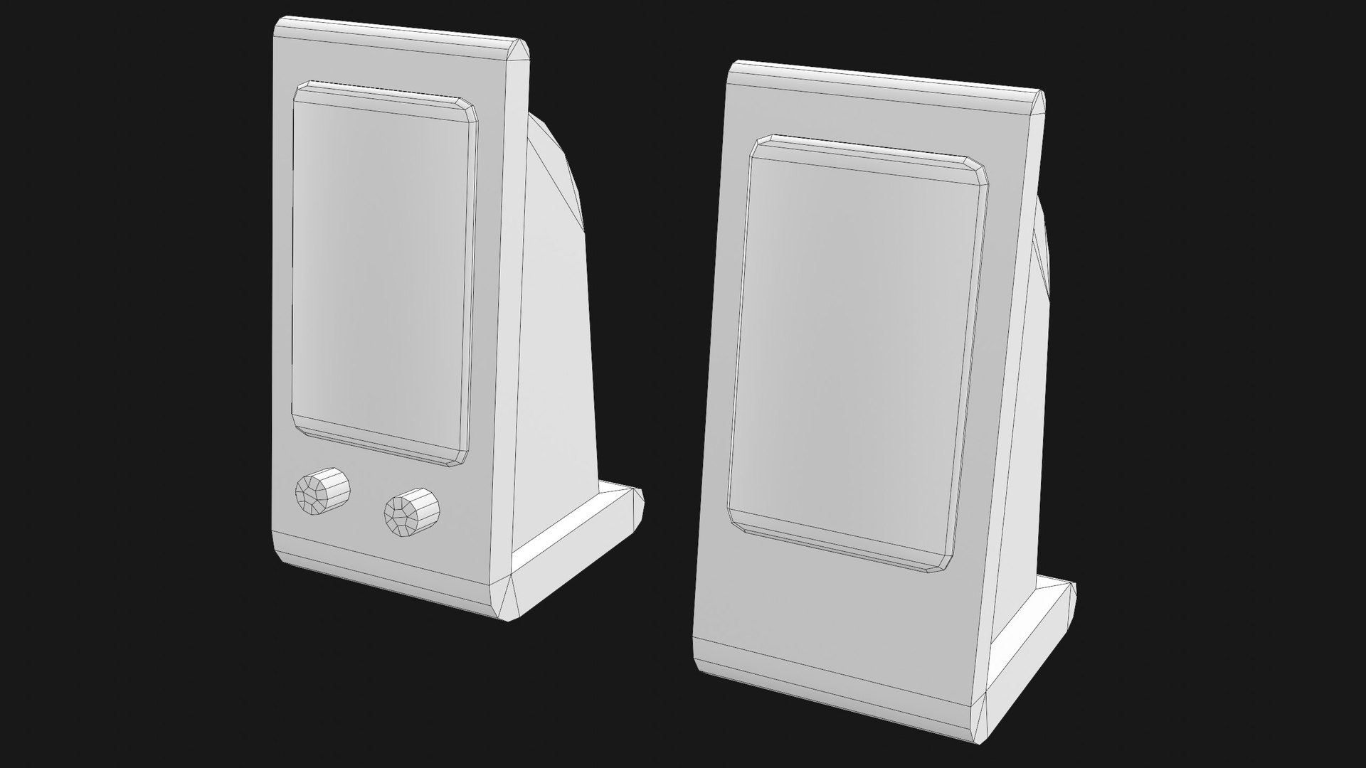 Computer Speakers 3D Model - TurboSquid 2156634