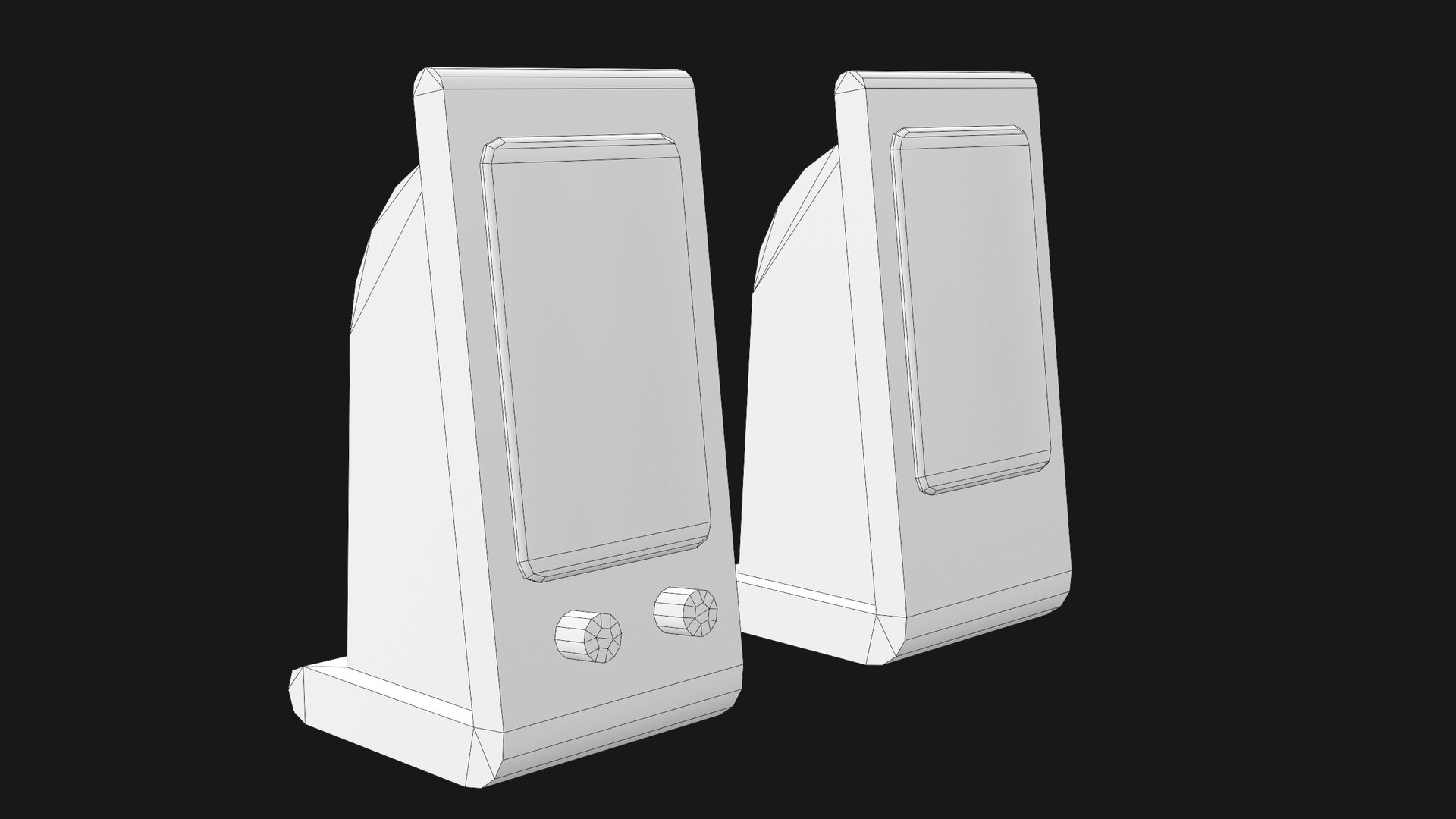 Computer Speakers 3D Model - TurboSquid 2156634