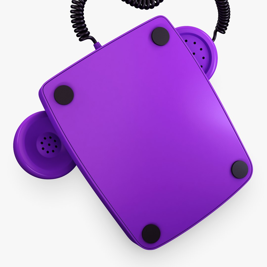 3D Retro Telephone M 3 - TurboSquid 1901577