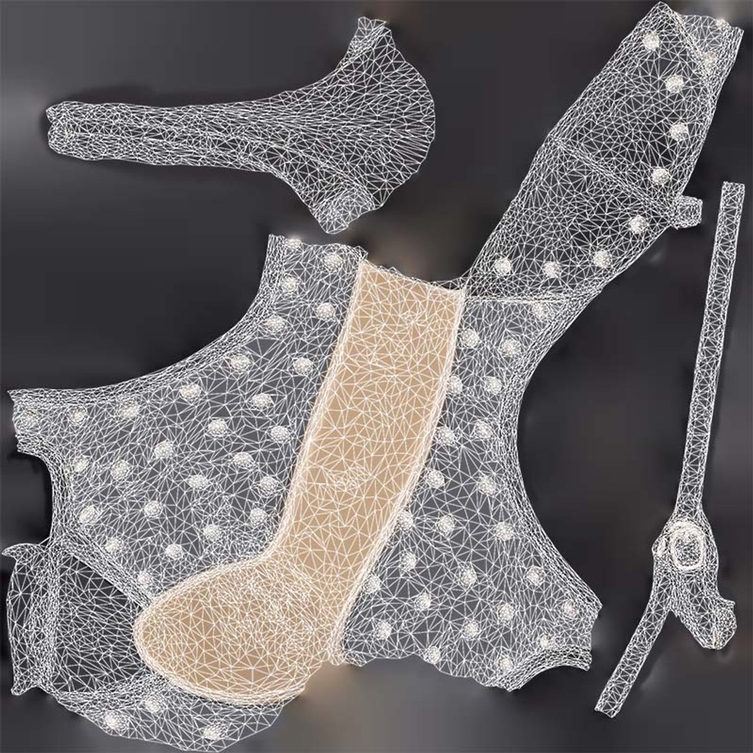 Transparant Spikes Heels Remastered 3D Model - TurboSquid 2361237