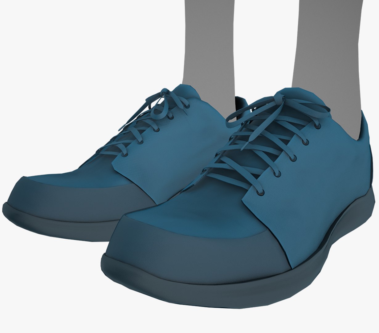 3D Blue Shoes Style 1 - TurboSquid 1927254