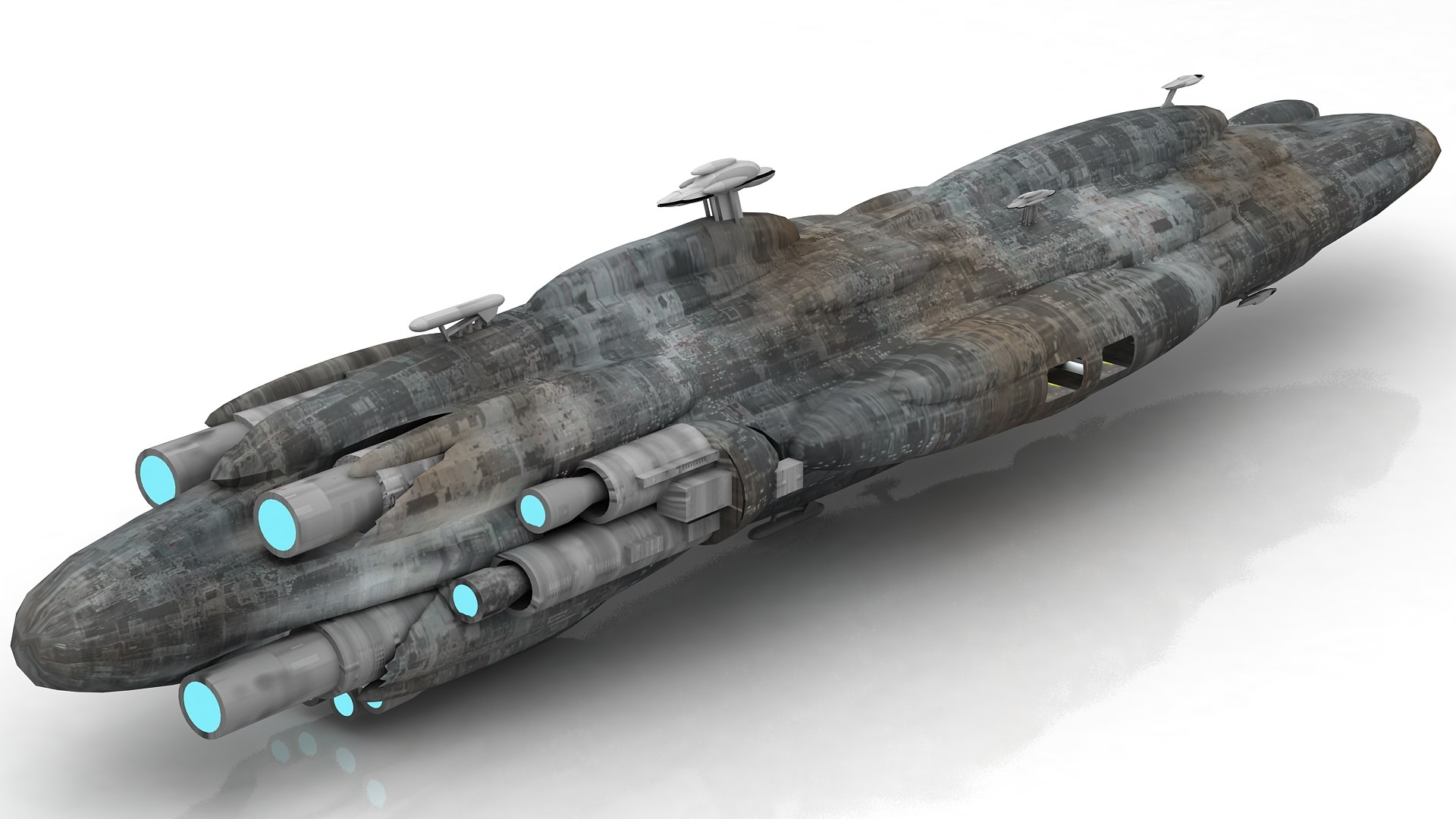 3D Mon Calamari Star Cruiser - TurboSquid 1619599