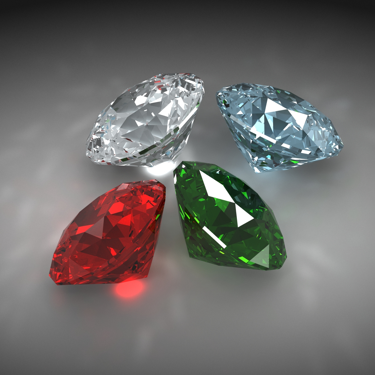 3d diamond