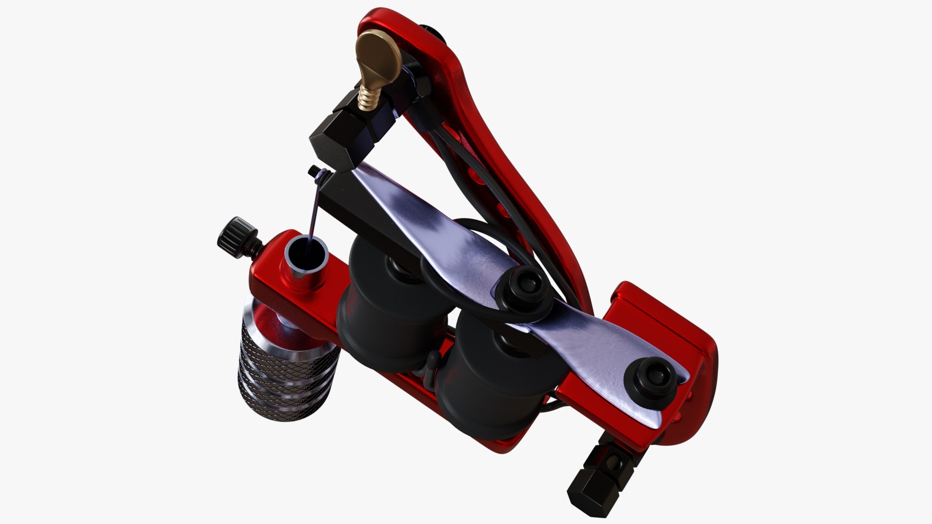 3D Machine Grip Model - TurboSquid 1635568