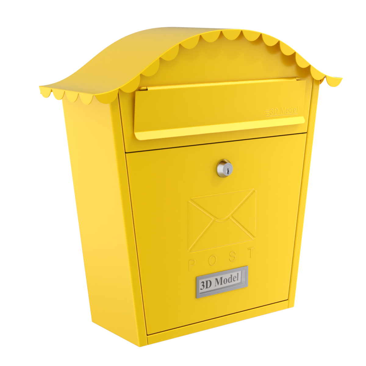 Post box 3D model - TurboSquid 1680843