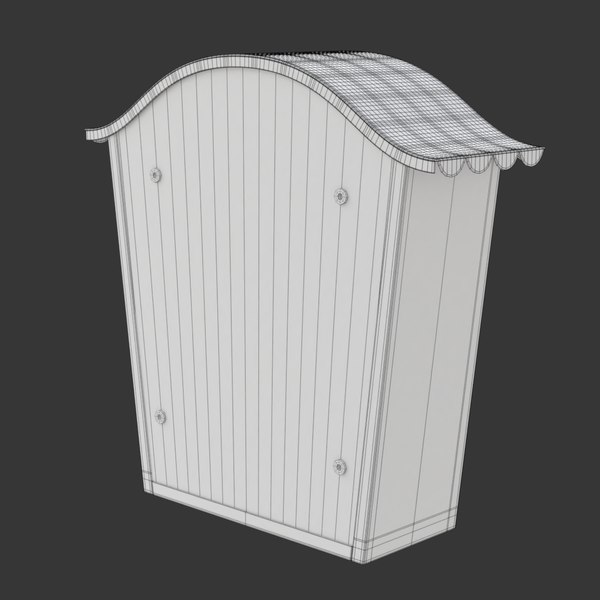 Post box 3D model - TurboSquid 1680843