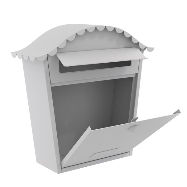 Post box 3D model - TurboSquid 1680843