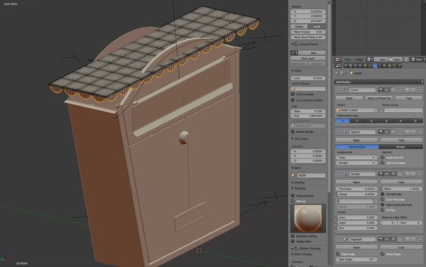 Post box 3D model - TurboSquid 1680843