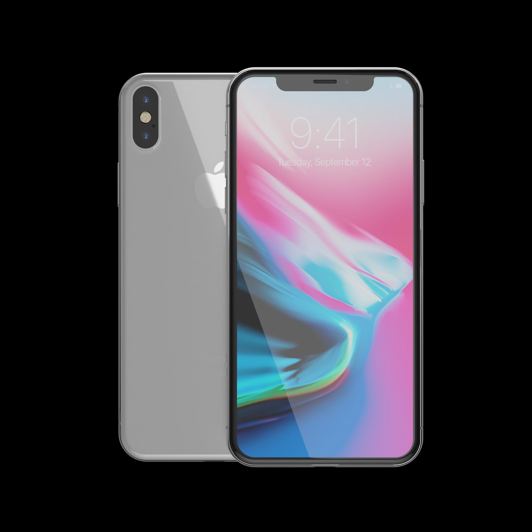 Apple Iphone 8 Colors 3D Model - TurboSquid 1172033