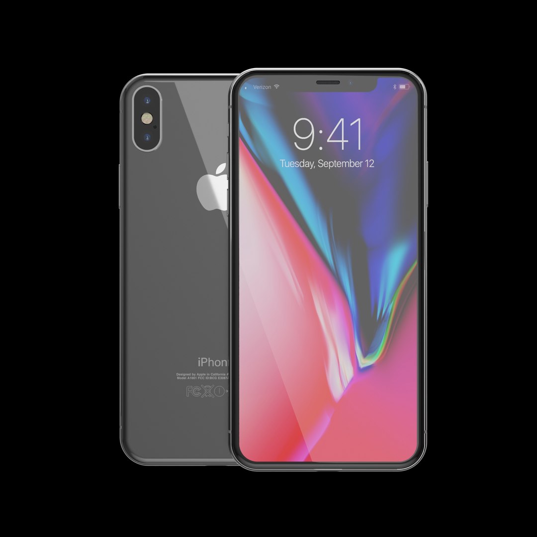 Apple Iphone 8 Colors 3D Model - TurboSquid 1172033