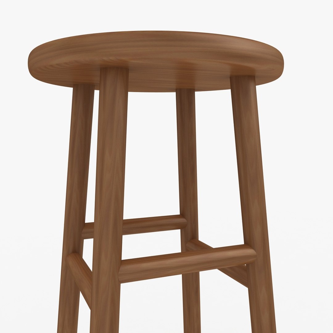 3d Bar Stool Model
