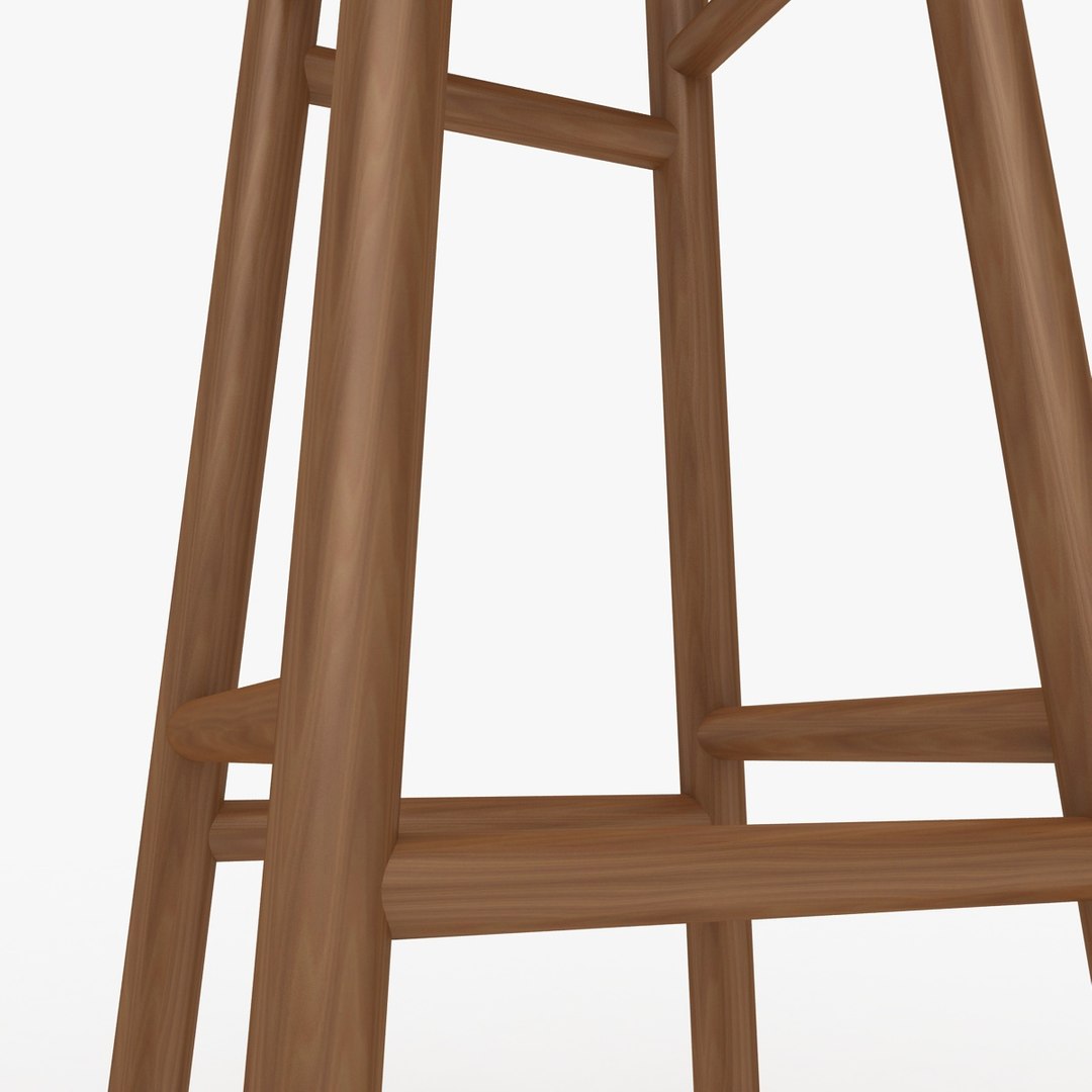 3d Bar Stool Model