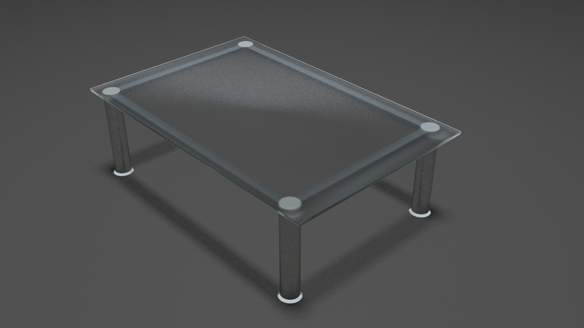 Free Glass Table 3d Model