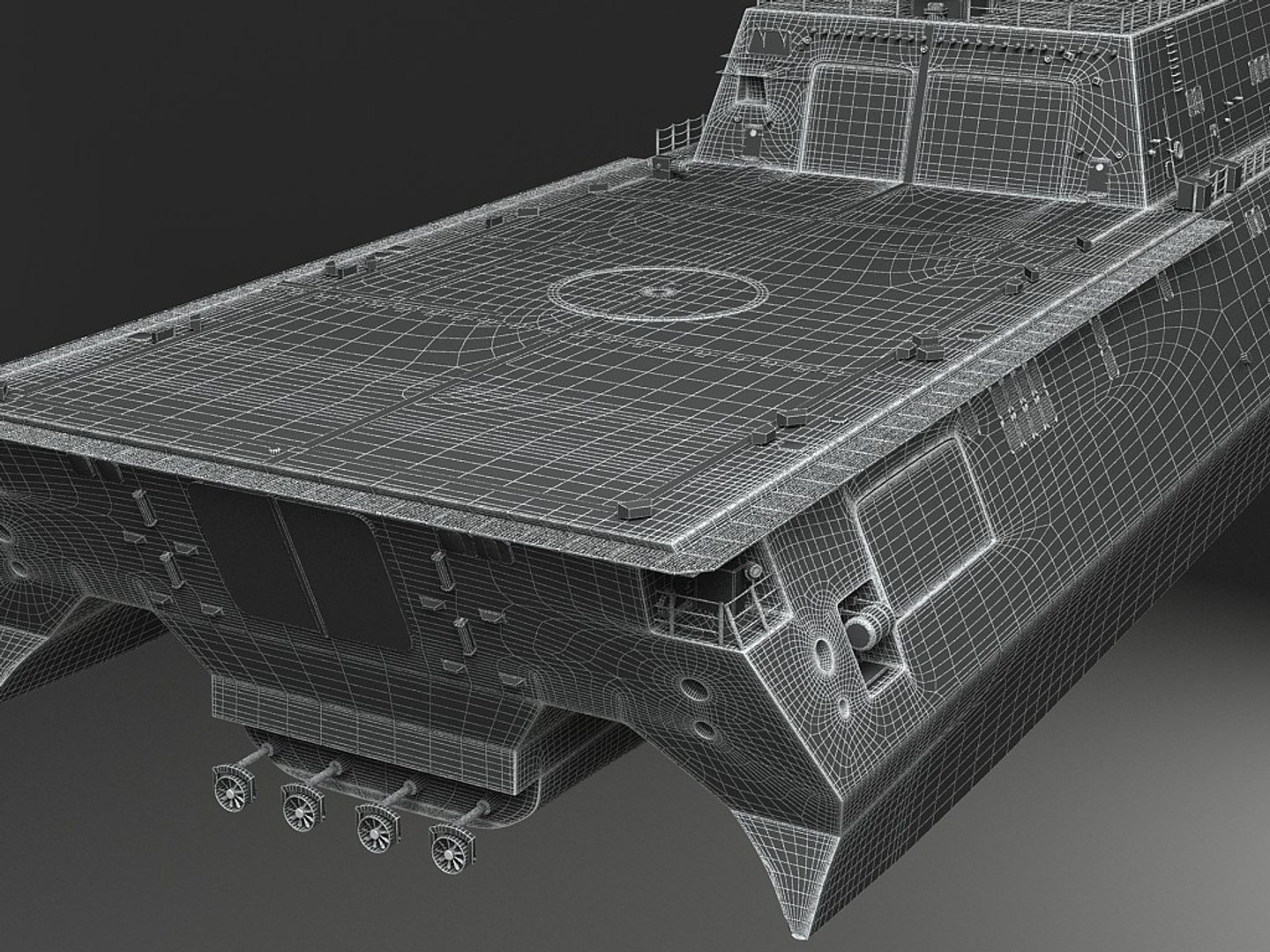 Uss Independence Battle Battleship 3d Model