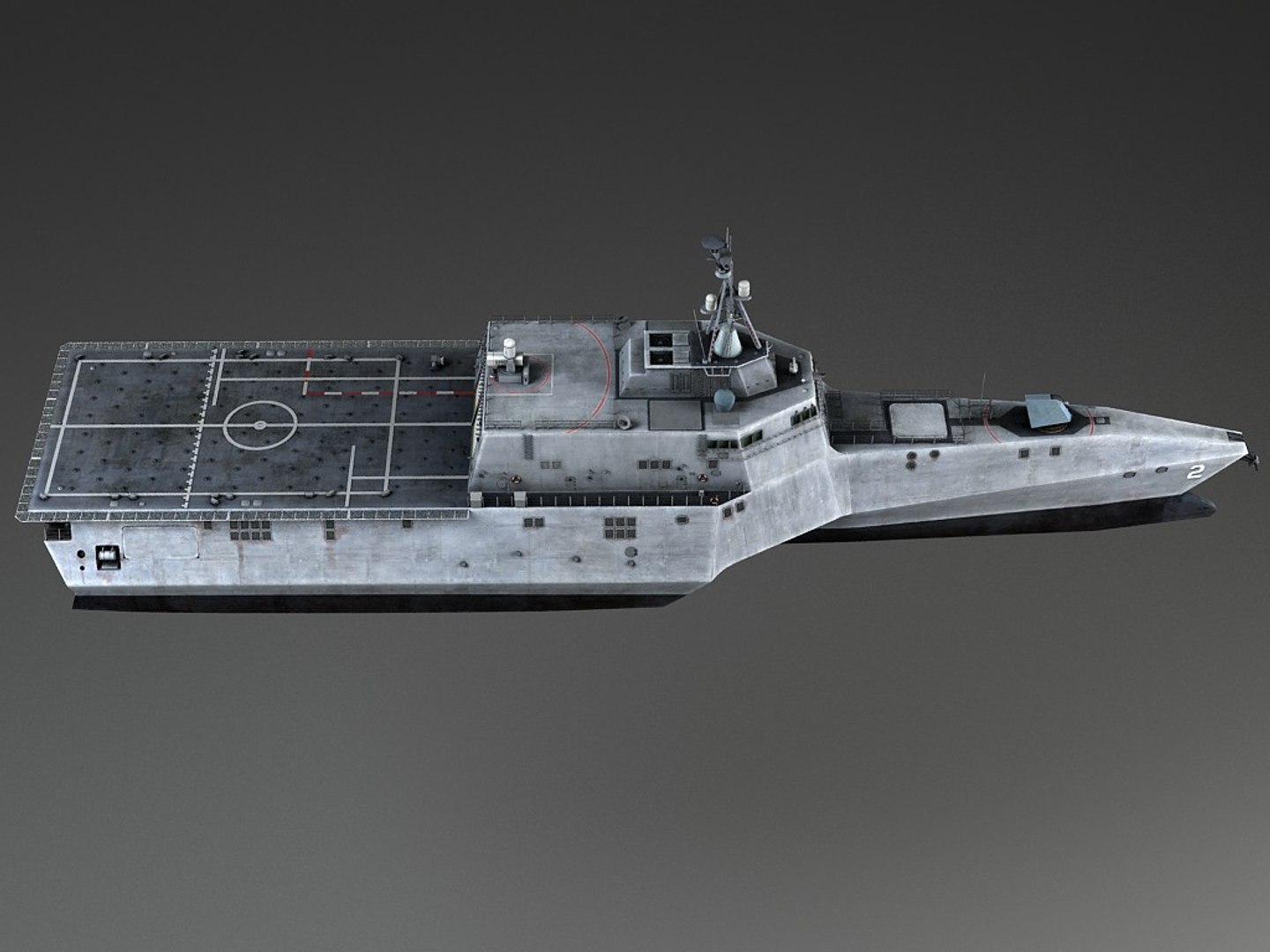 Uss Independence Battle Battleship 3d Model