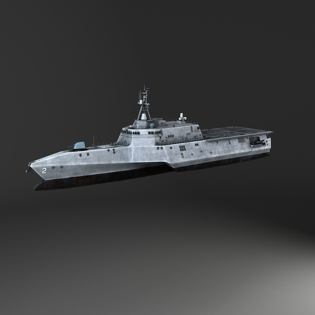 Uss Independence Battle Battleship 3d Model