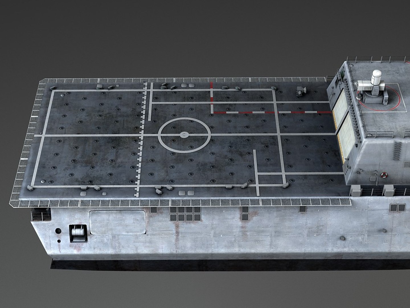 Uss Independence Battle Battleship 3d Model
